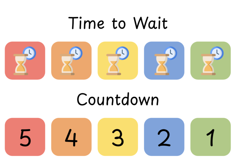 Waiting Visuals for Autistic Children | Calm Transitions